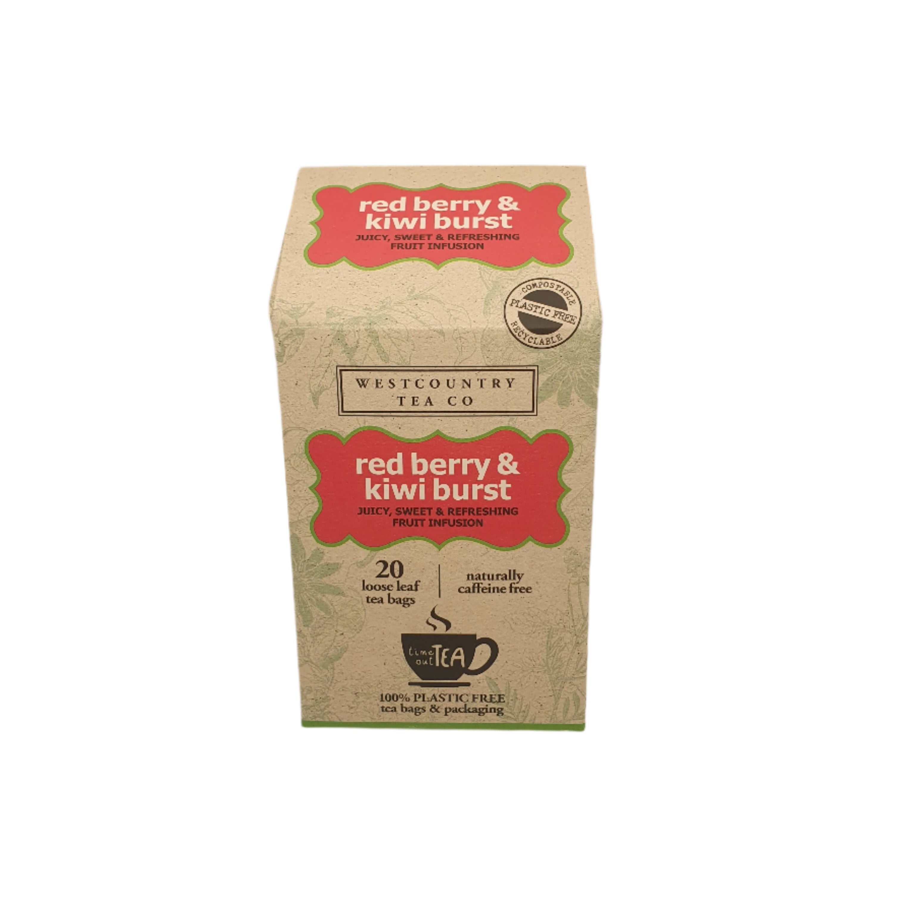 Red Berry & Kiwi Burst Tea 20 Teabags - Fruit Infusion | All Things ...