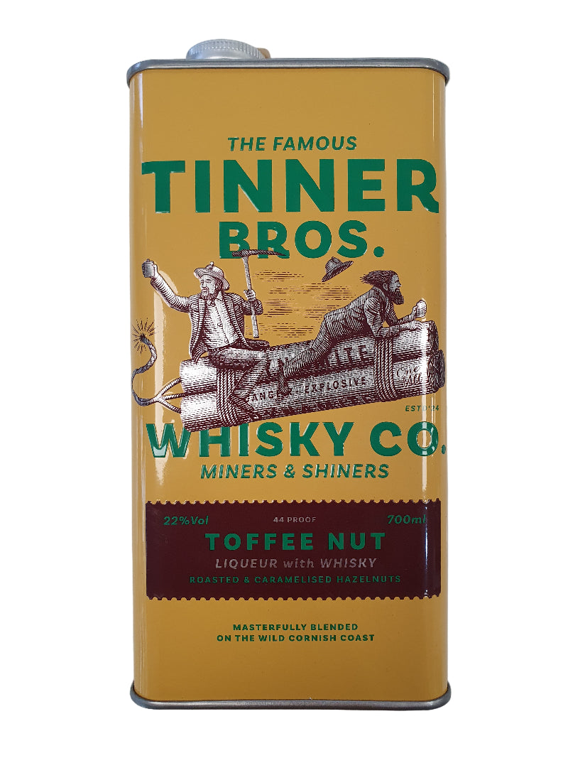 Tinners Bros. Toffee Nut Liqueur with Whisky 22% 700ml – All Things ...
