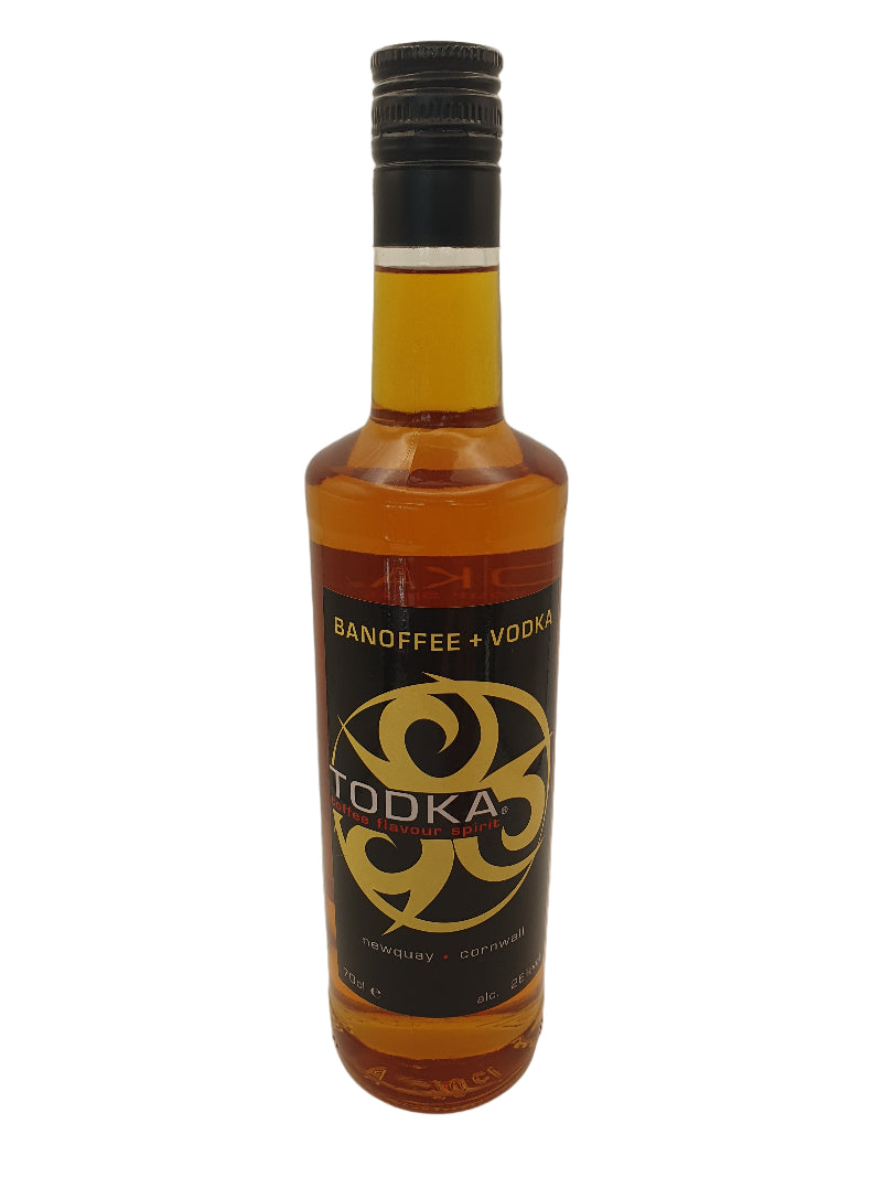 Todka Banoffee Toffee flavoured spirit 26% 70cl – All Things Cornwall Ltd